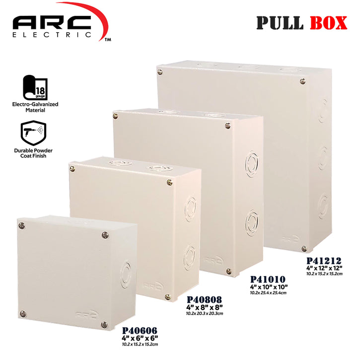Arc Pull Box Enclosure - 18 Gauge – Quickfab Innovative Products Inc.
