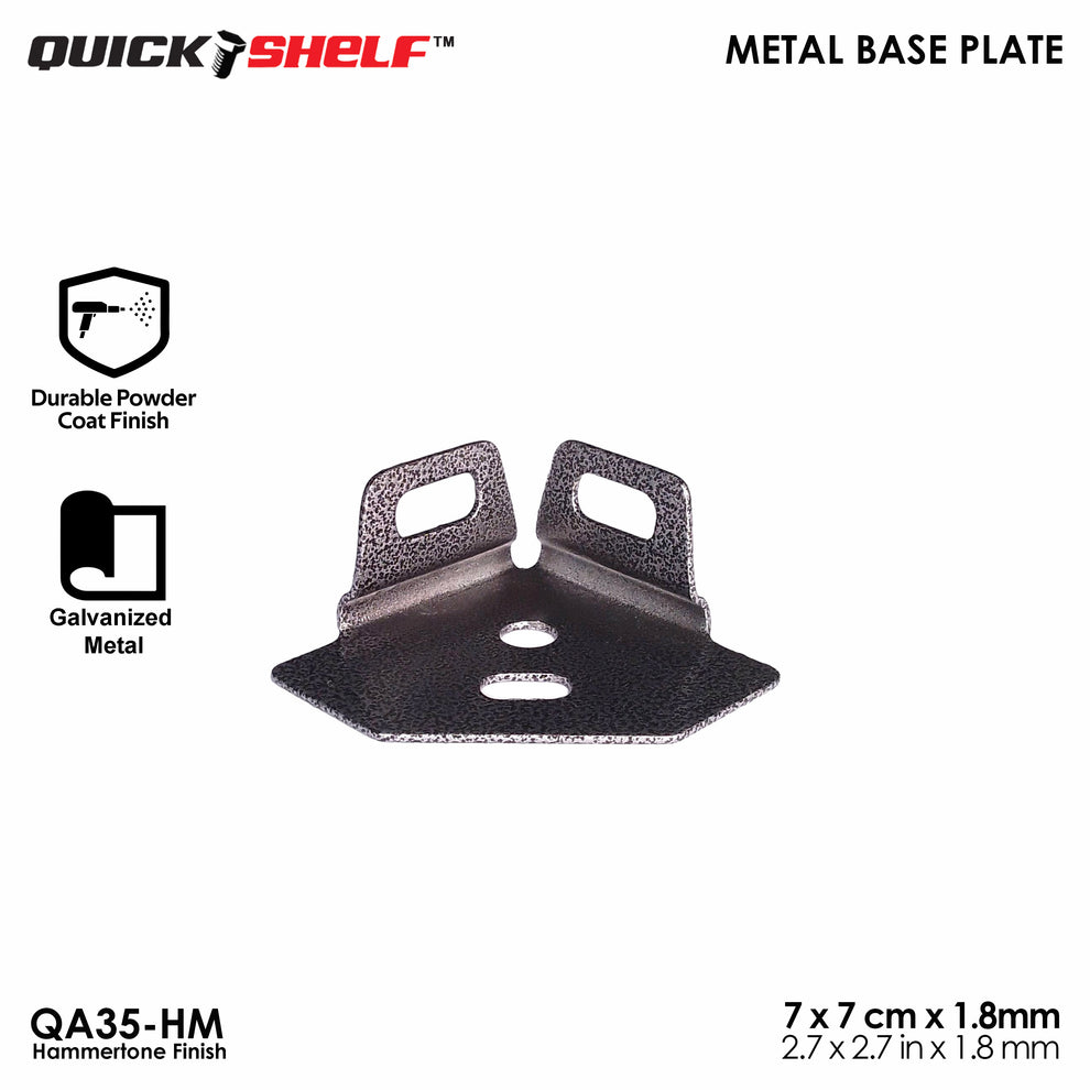 QUICKSHELF Slotted Angle Bar for QS712 DIY Steel Storage Shelving ...